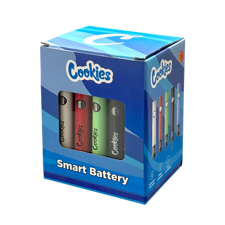 Cookies 510 Thread Battery – Smart LED Display 20CT – Super Supplys