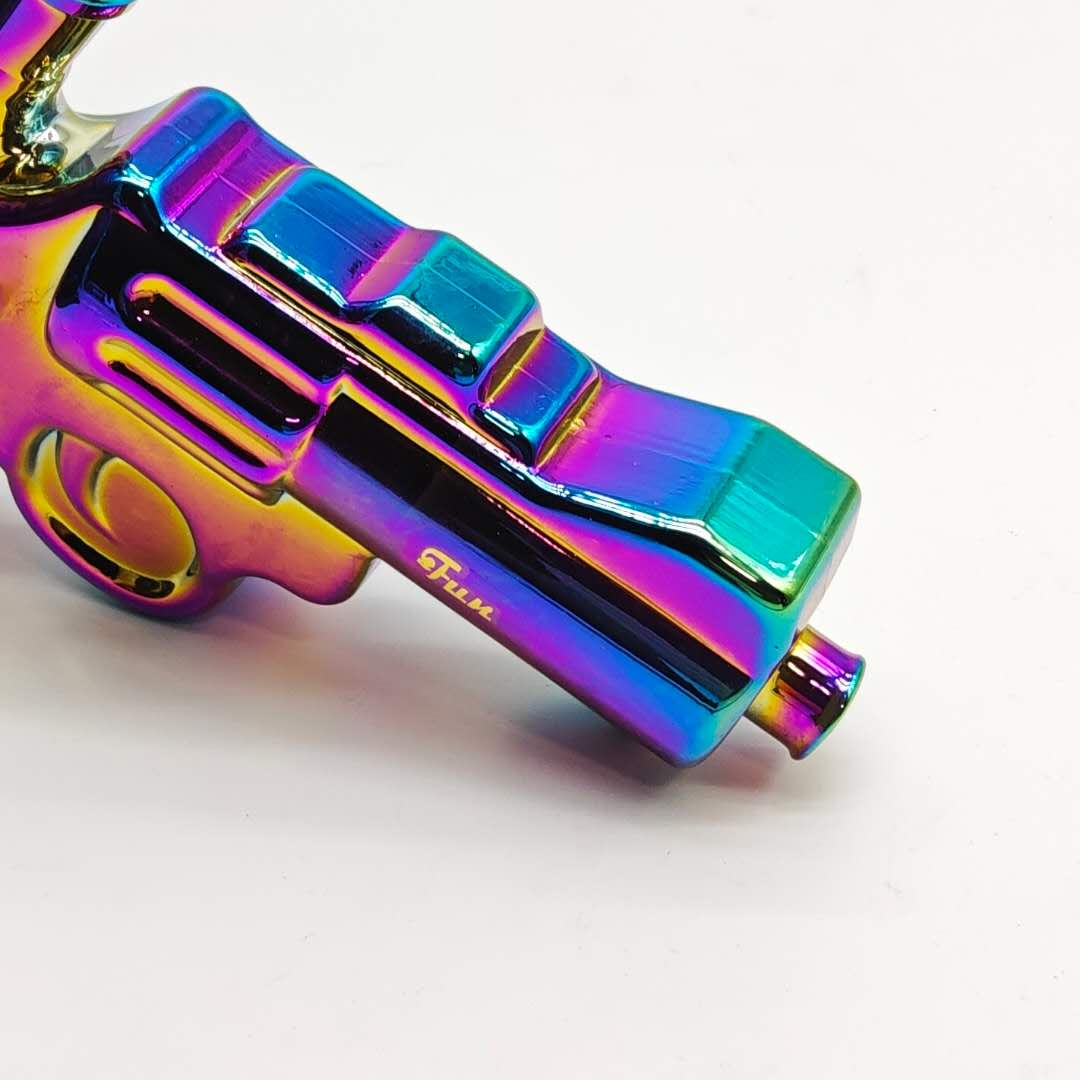 Electroplated 7.5" Pistol Glass Bong – Super Supplys