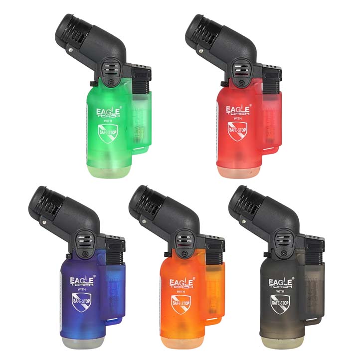 Eagle Torch-Mini-Angle Torch lighter Box of 20 [PT116B] – Super Supplys
